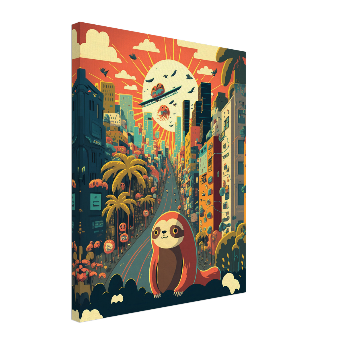 Sloth City – WallLumi
