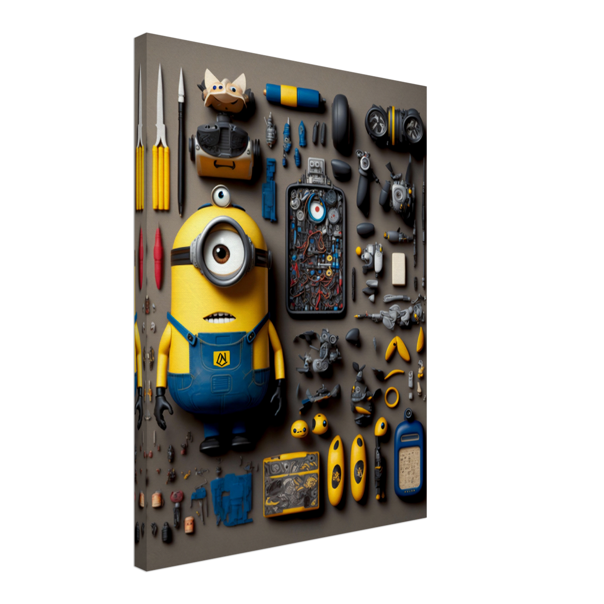 Minion Mecha: A Knolling Odyssey – WallLumi